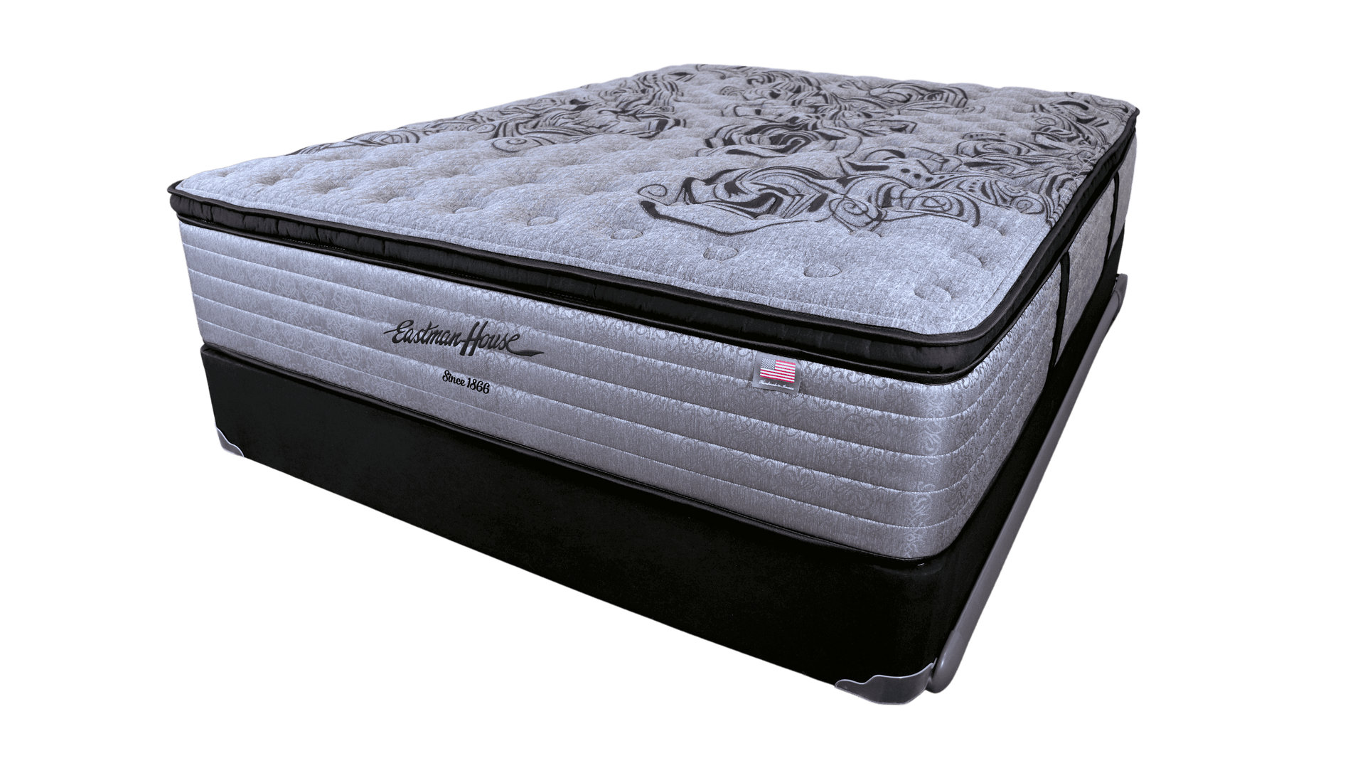 Eastman House Micah Medium Firm Euro Top 14.5 Mattress